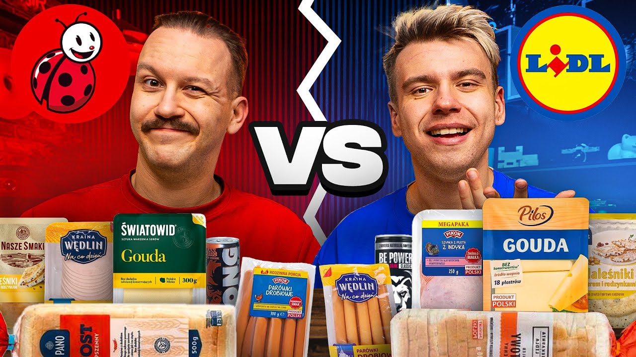 BITWA SUPERMARKETÓW: LIDL vs BIEDRONKA - YouTube