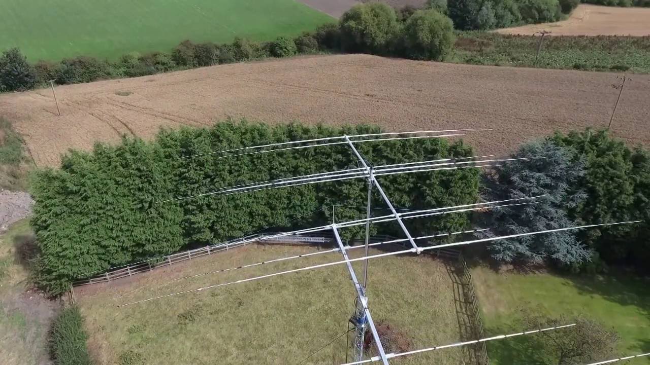New Tower with 40/30m Beam and 17/12m Beam with Views - YouTube