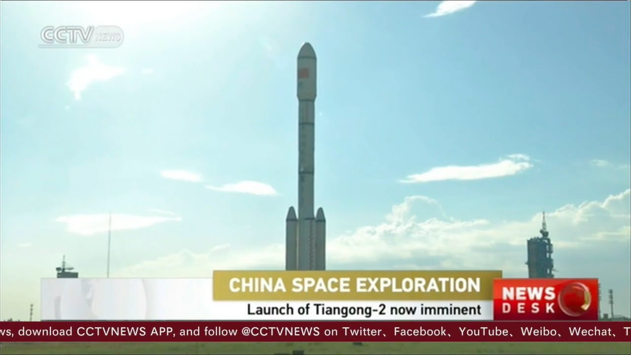 China Ready to Launch New Tiangong 2 Space Station | Video - YouTube
