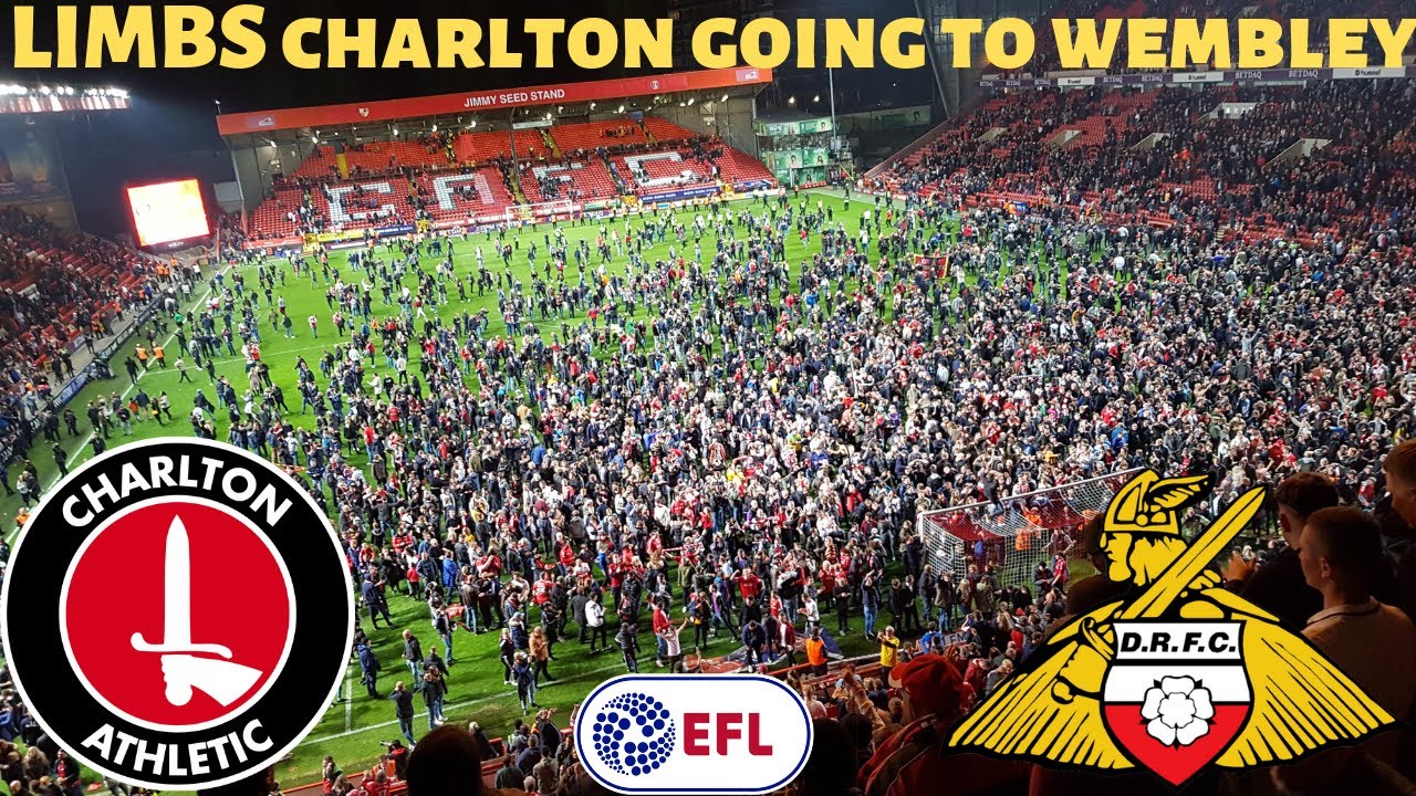 LIMBS! Charlton pitch invasion! Charlton vs Doncaster Vlog - YouTube