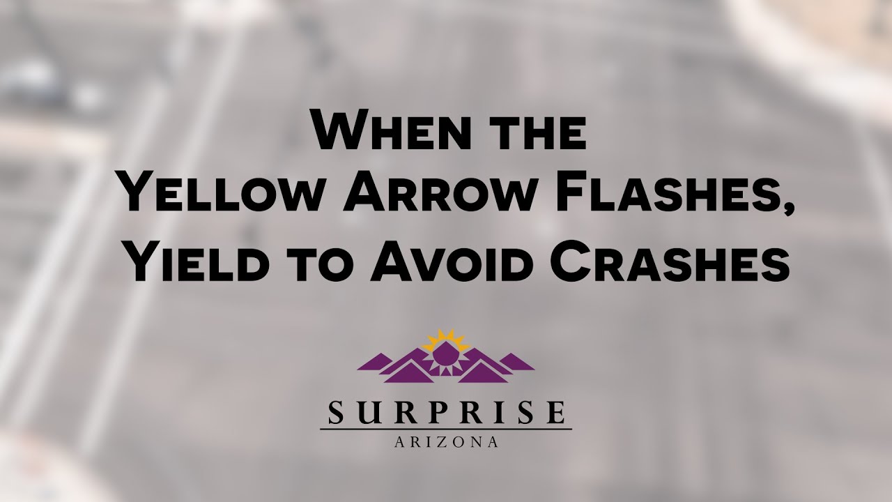 When the Yellow Arrow Flashes, Yield to Avoid Crashes - YouTube