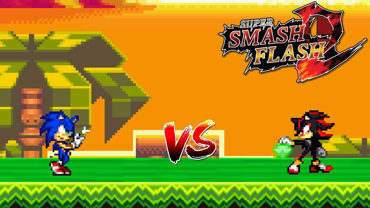 SSF2 Mods: Sonic (All forms) vs Shadow (All forms) - YouTube