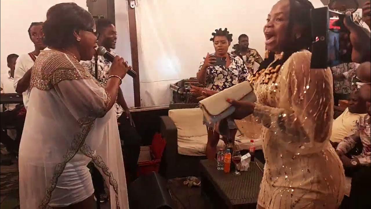 Mercy Asiedu sings for Dr Kwaku Oteng - YouTube
