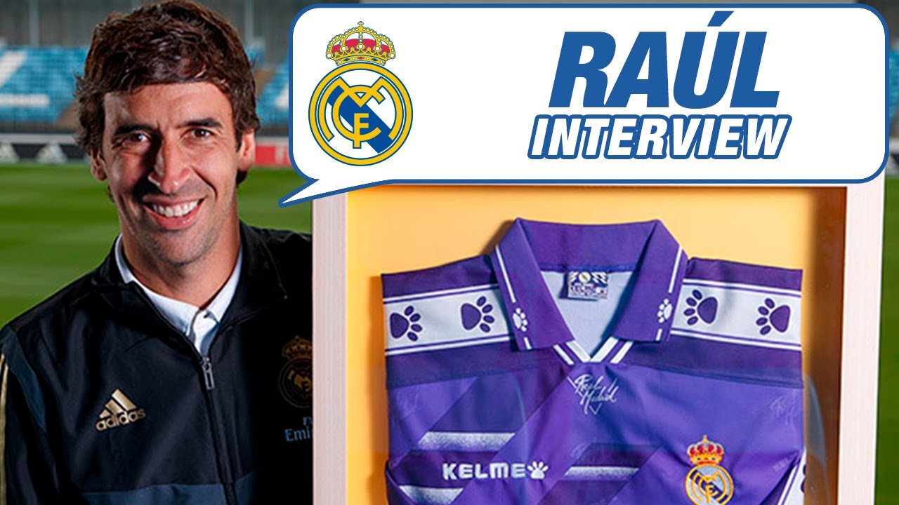 Raúl EXCLUSIVE interview | 25 years after Real Madrid debut - YouTube