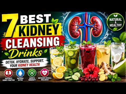 7 Best Kidney Cleansing Drinks That Support Healthy Kidneys Naturally | Science-Backed Tips