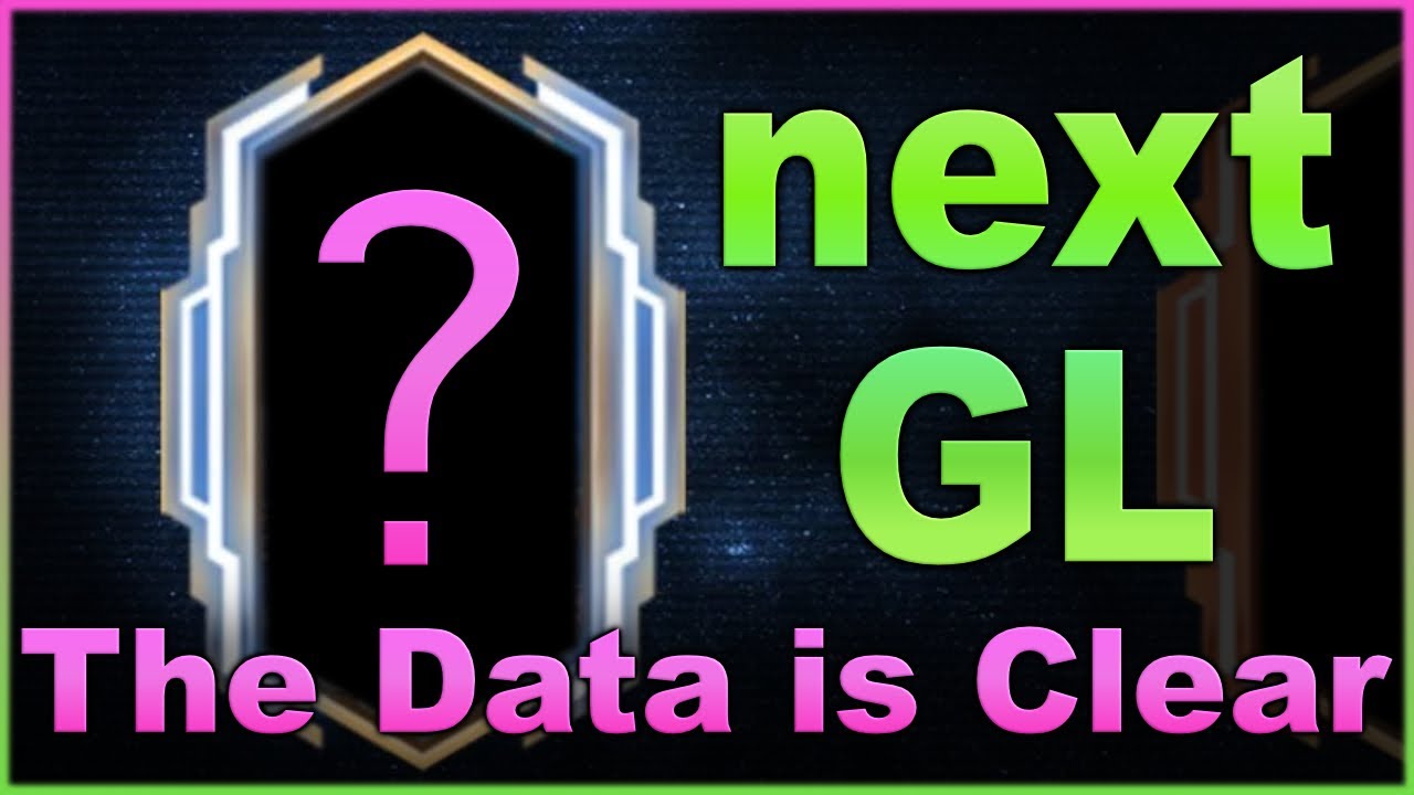 The DATA is clear! The next GL is coming soon, it's not a Separatist ...