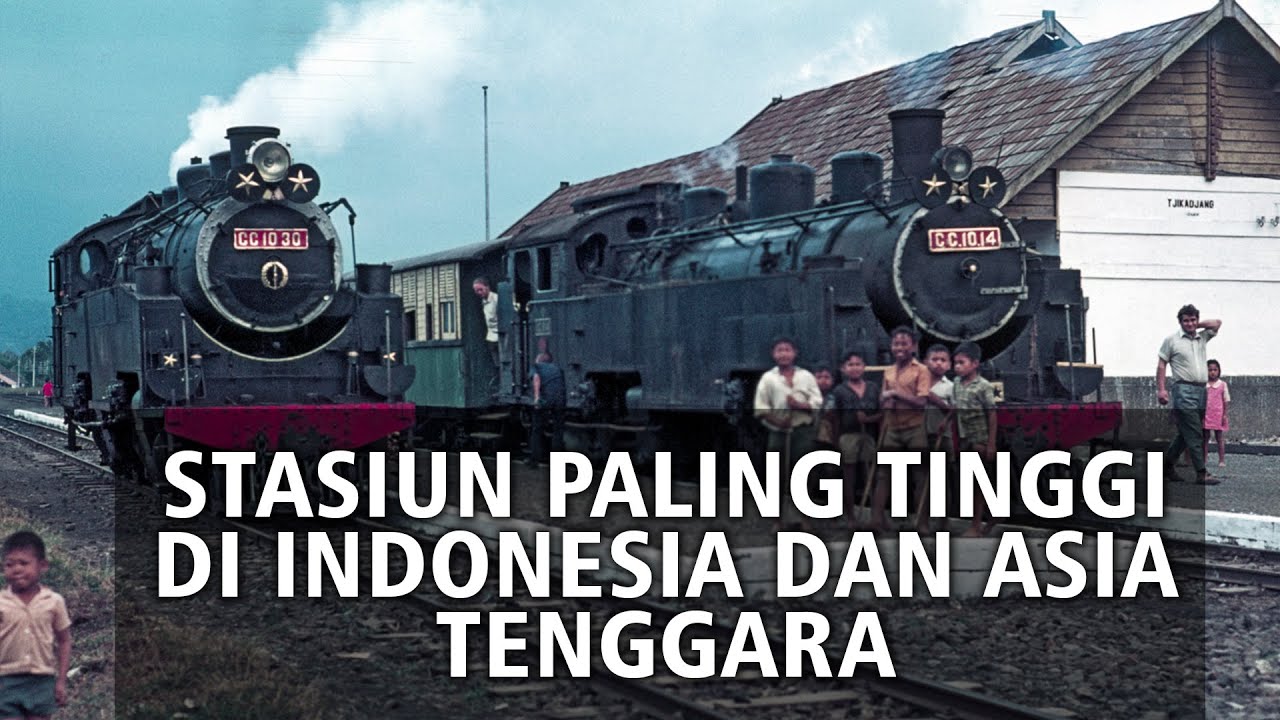 Stasiun Tertinggi Di Indonesia, Bahkan Asia Tenggara! Dan Keindahan ...