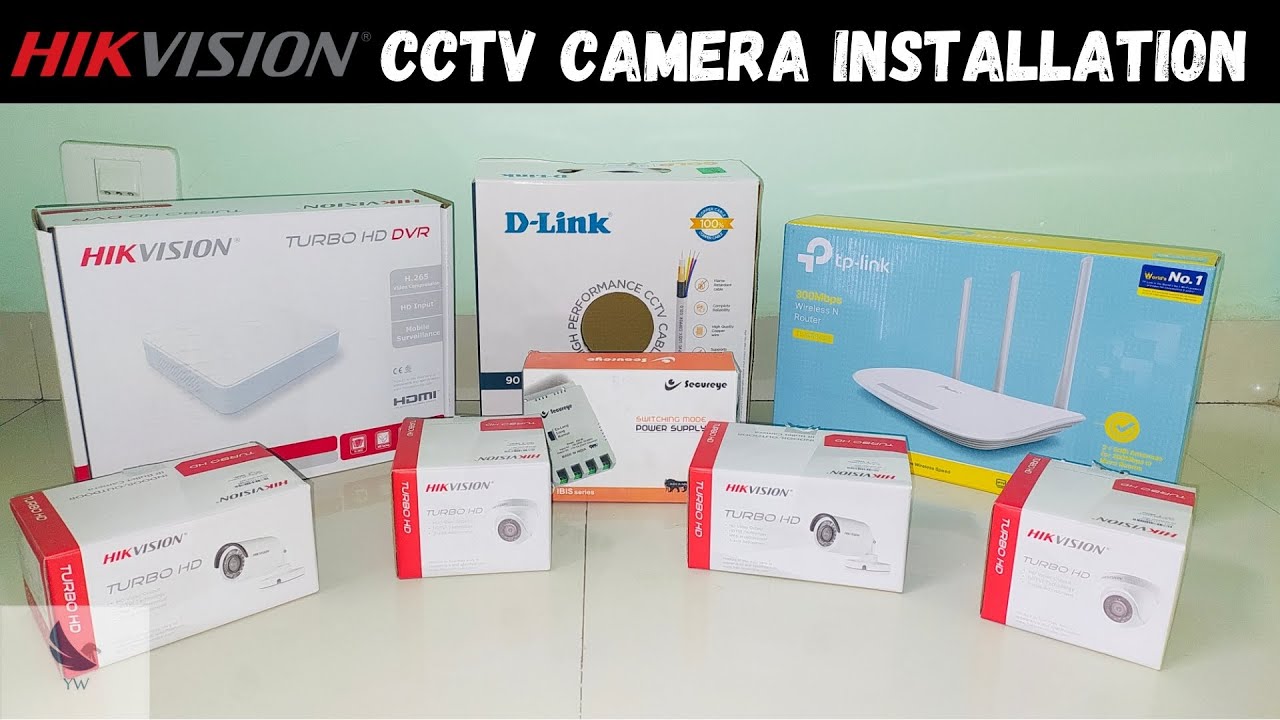 HikVision CCTV Camera Installation In 15 Minutes | Cheapest CCTV Camera ...