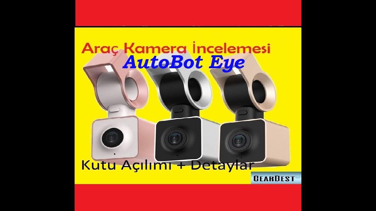 AutoBot Eye Araç Kamerası incelemesi GearBest.com - YouTube