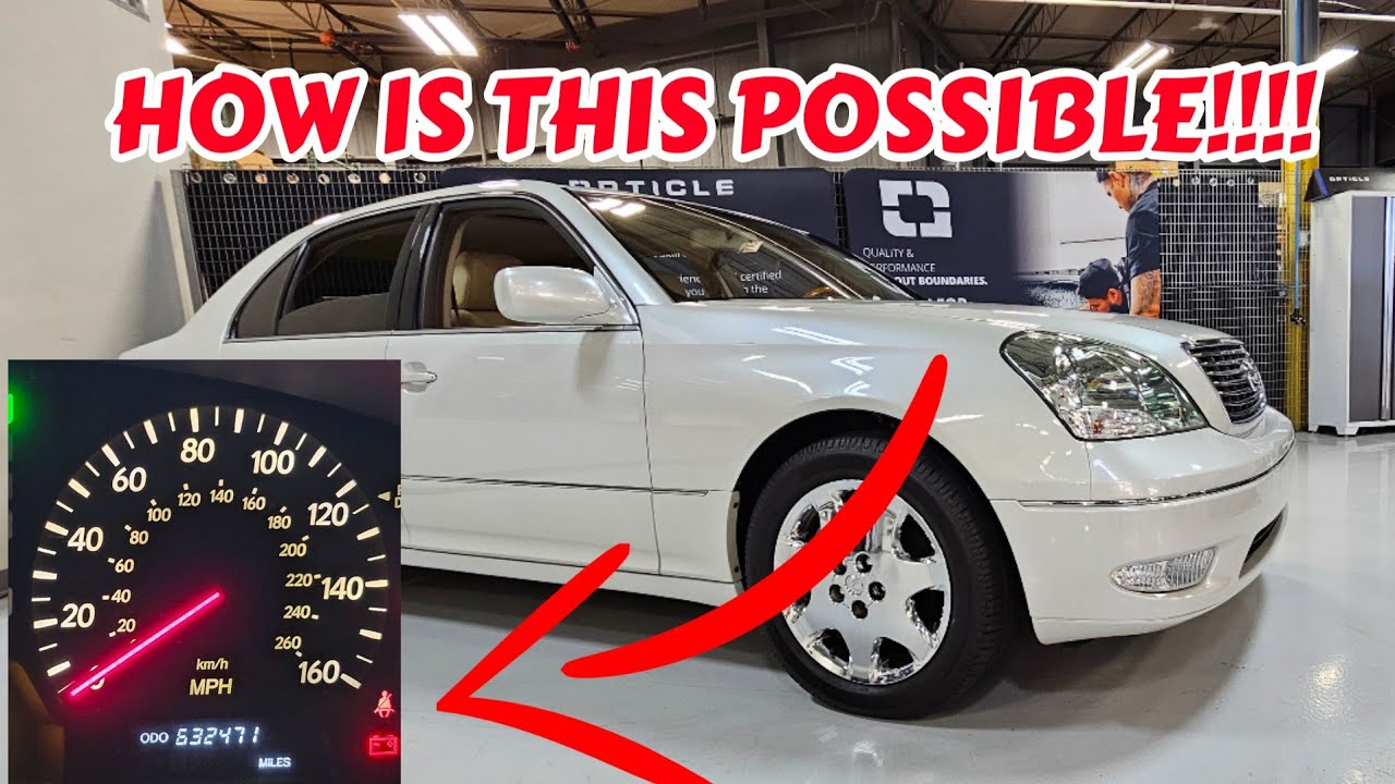 LEXUS LS430 with OVER 600K MILES LOOKS BRAND NEW!! - YouTube