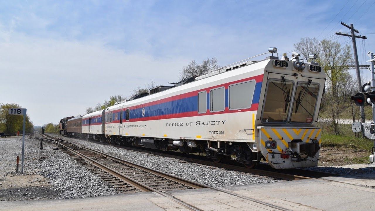 Chasing a FRA Inspection Train on the CN Waukesha Sub - YouTube