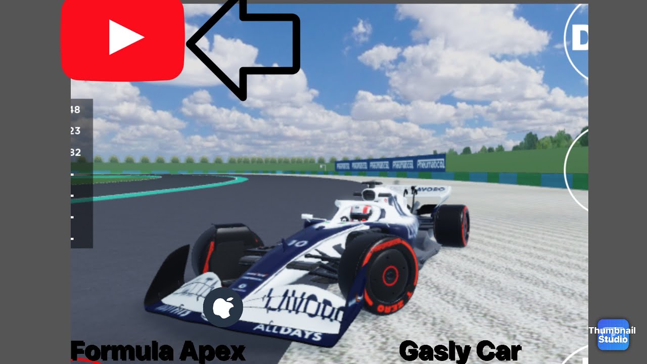 Hotlap around France Formula Apex (Roblox) - YouTube