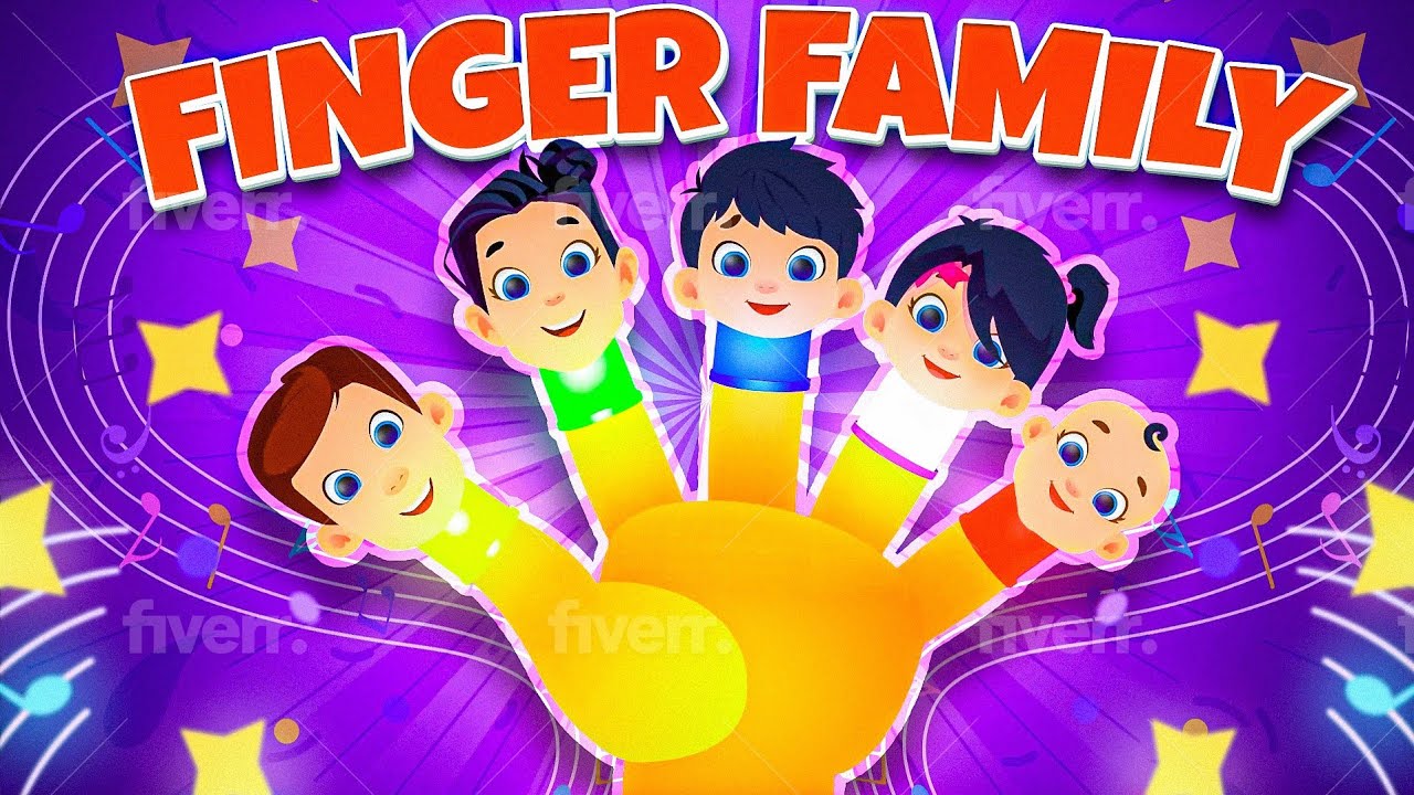 Finger family | kids songs and Nursery rhymes - YouTube