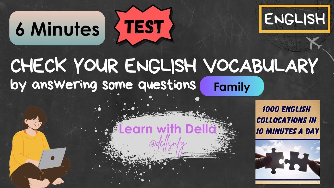 CHECK YOUR ENGLISH VOCABULARY - Collocations about Family - YouTube