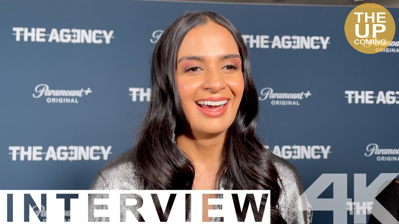 Ambreen Razia interview on The Agency premiere - YouTube