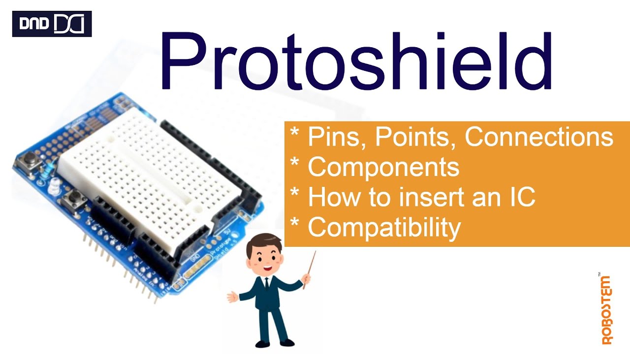What is Proto shield (in english) | Breadboard on it | Power stability ...