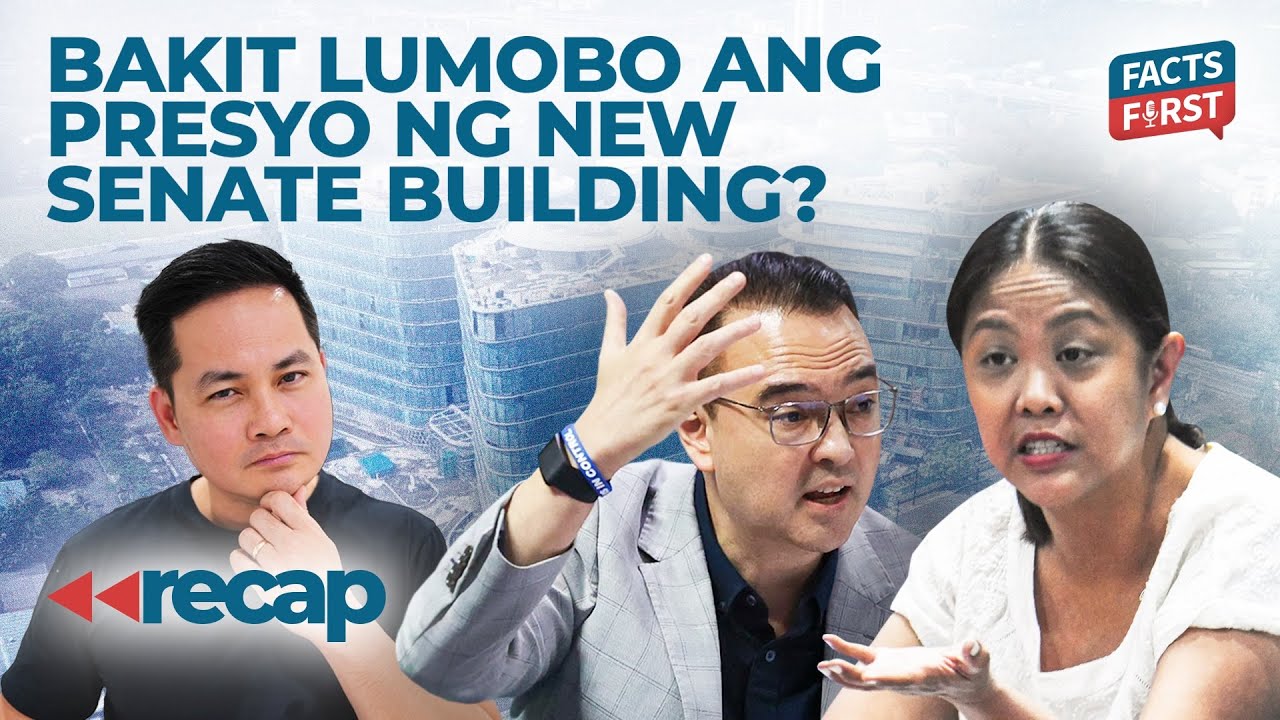 Bakit lumobo ang presyo ng bagong Senate building? - YouTube