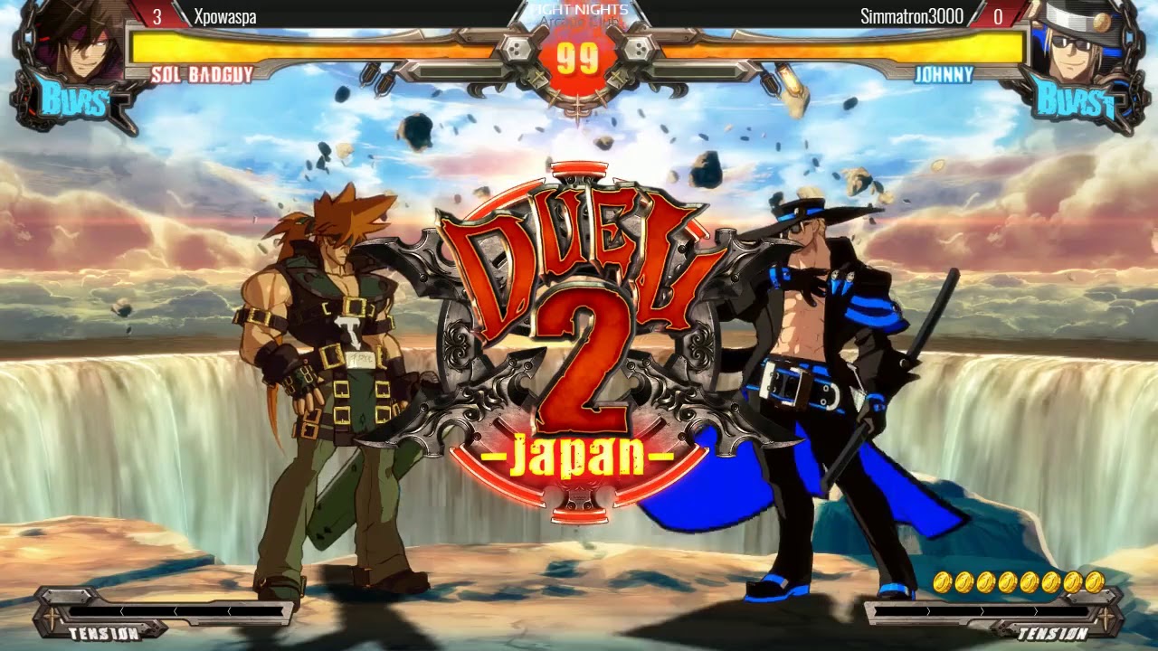 MBA Fight Night Deathmatch - Xpowspa Vs Simatron - GGXRD Rev 2 - YouTube