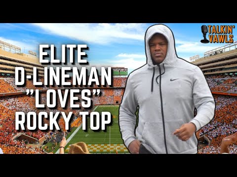 ELITE D-Lineman LOVES Rocky Top | Recruiting Update - YouTube