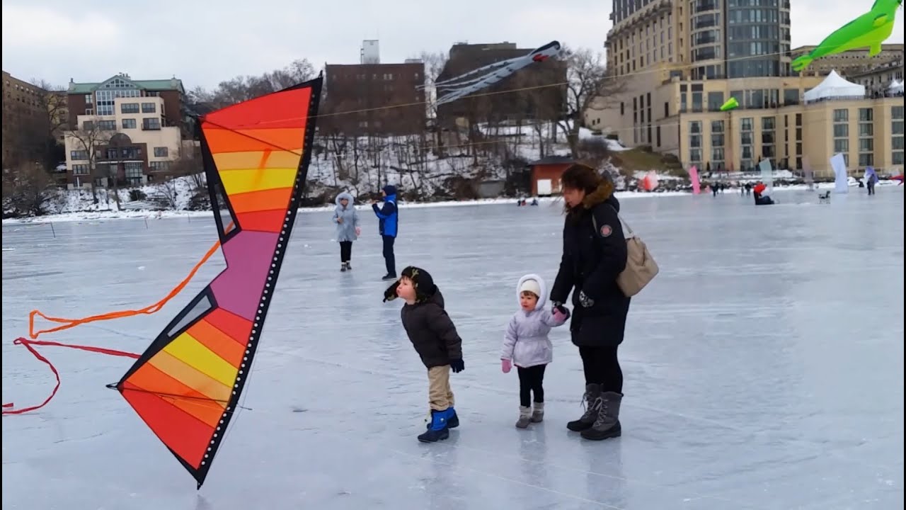 Kite Flying at the 2020 Frozen Assets Festival - YouTube