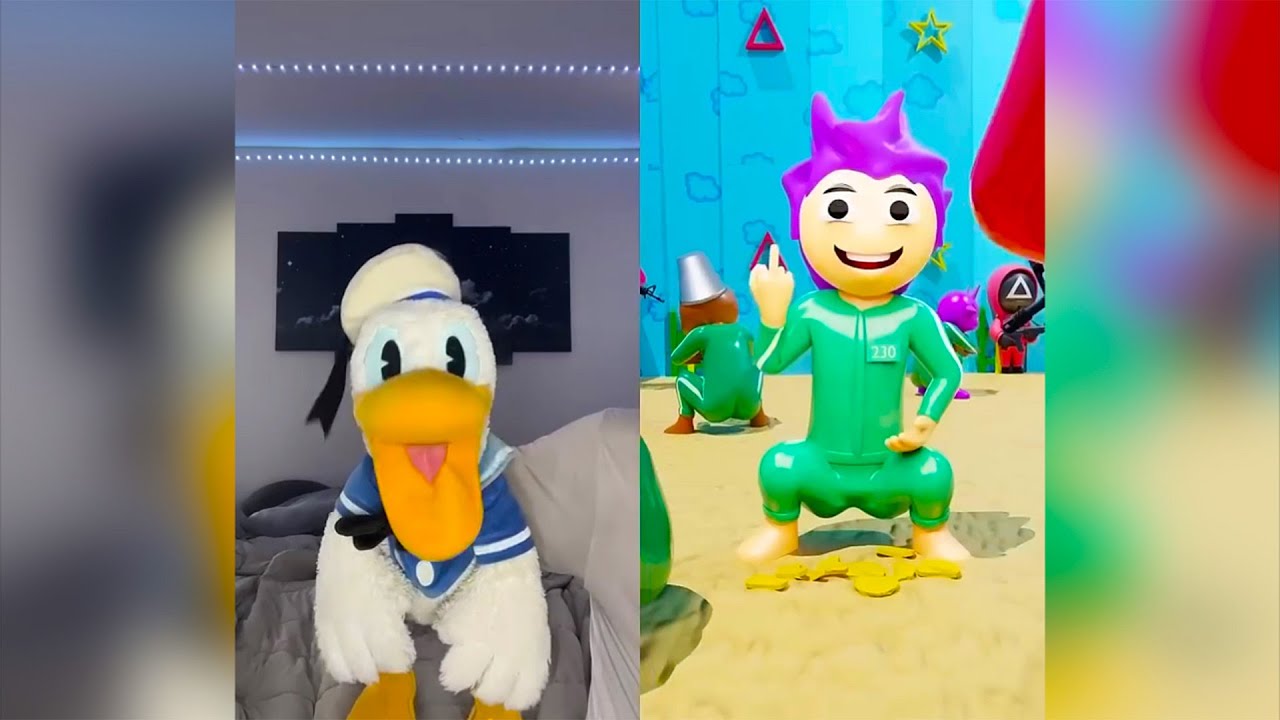 Donald Ducc REACTS To SPRUNKI TikToks! 56 (DO NOT BE SCARED CHALLENGE ...