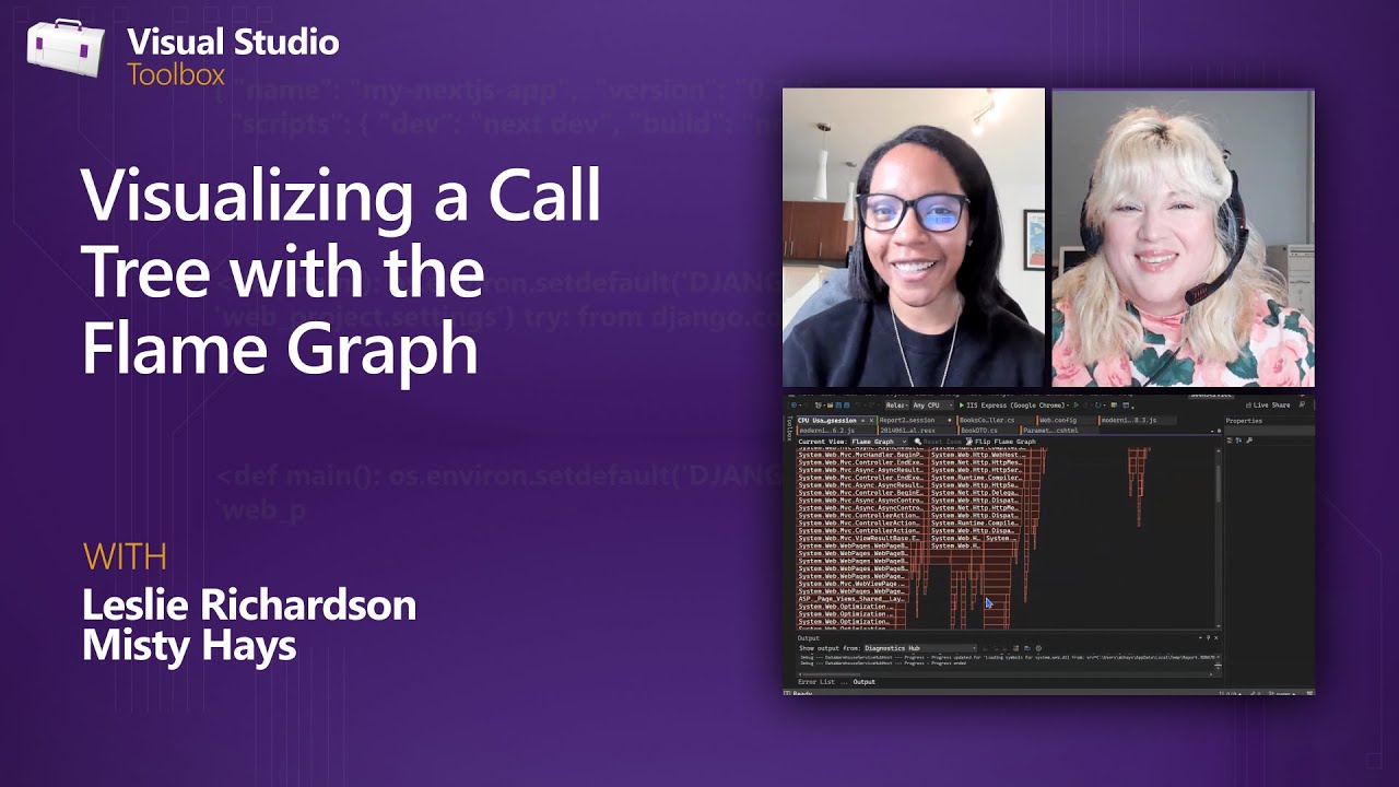 Visualizing a Call Tree with the Flame Graph - YouTube