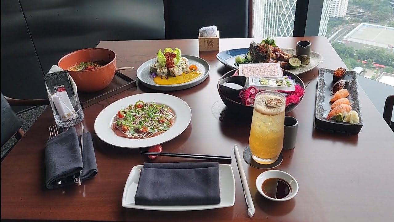 Morimoto Japanese fine dining restaurant 🍽 || The Langham, Jakarta ...