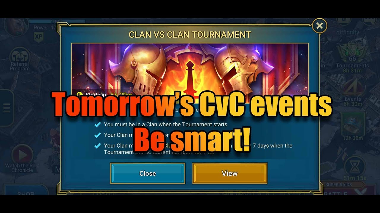 CvC Events 3/28/23 [Raid: Shadow Legends] - YouTube