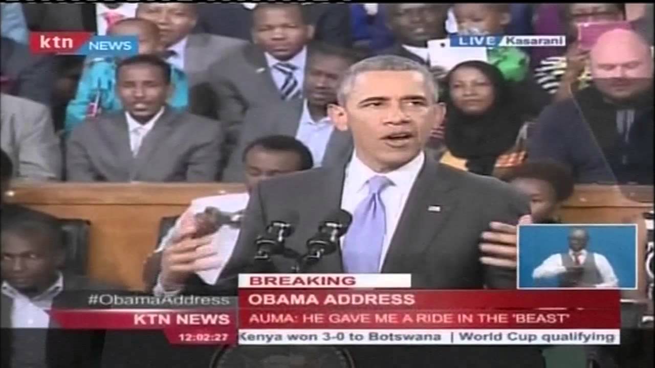 Obama acknowledges his Kenyan homeland: "Am the 1st Kenyan American to ...