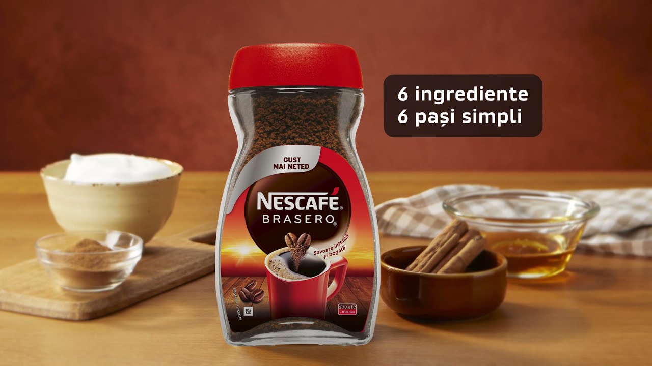 NESCAFÉ Brasero | Rețetă Smoked Cinnamon Coffee - YouTube