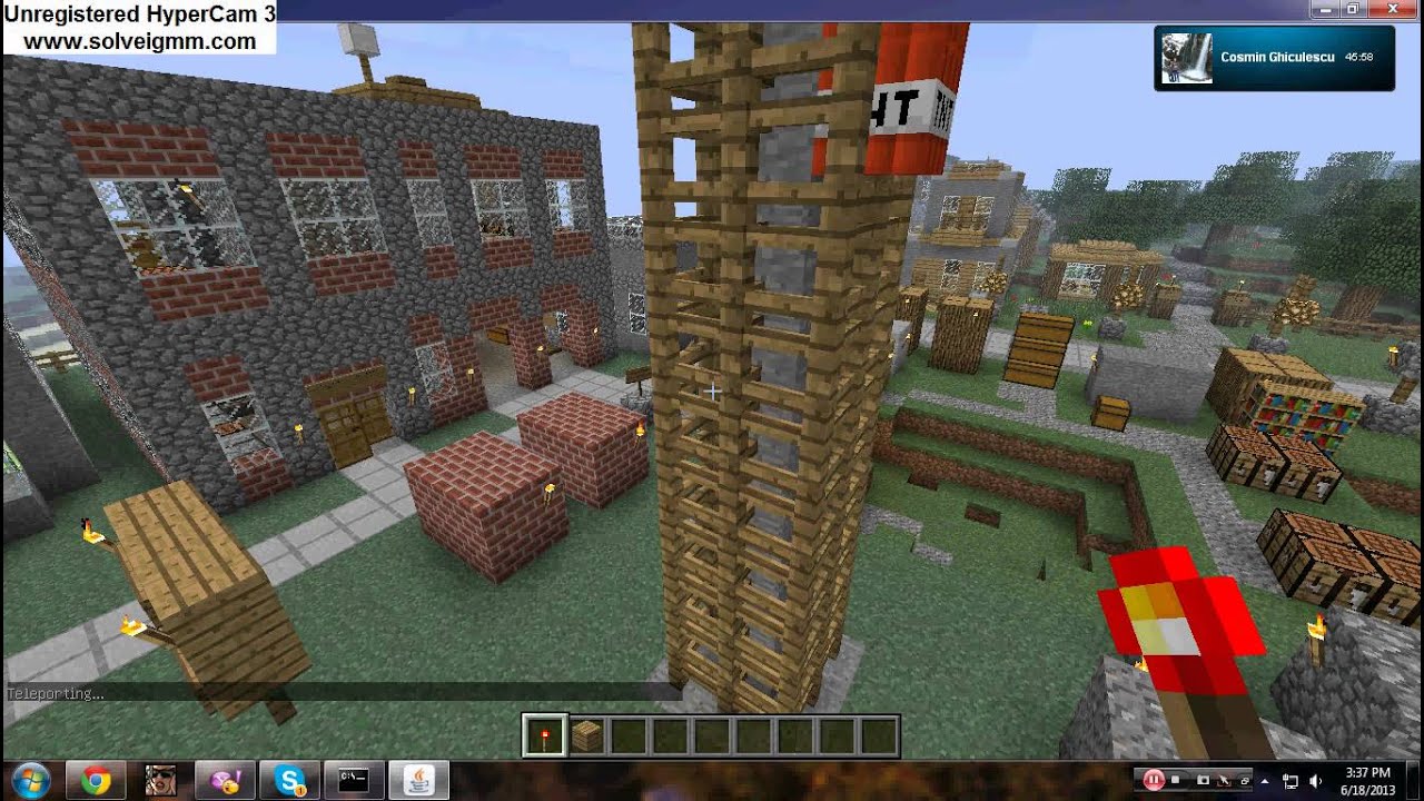 Serverul meu de minecraft cu Cata si Cosmin TNT - YouTube