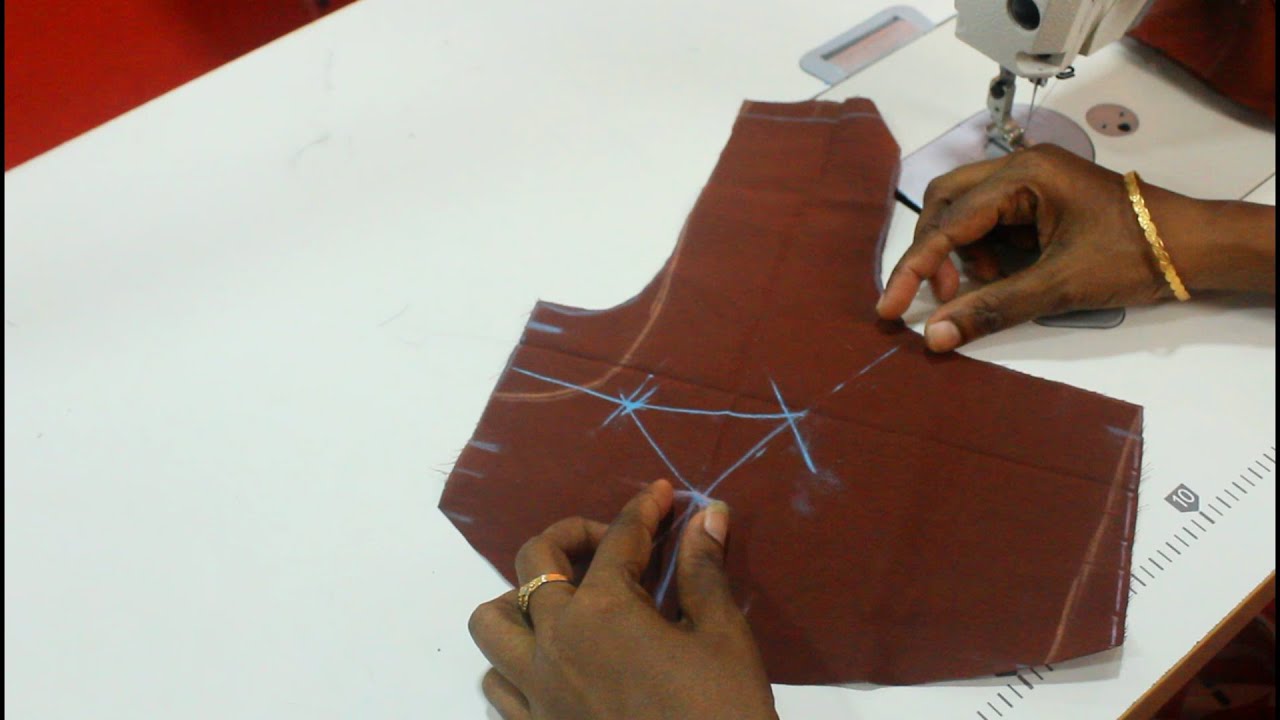 Blouse Stitching Very Easy To Follow Step By Step - YouTube