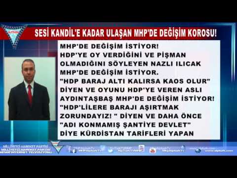 YILDIRAY ÇİÇEK: SESİ KANDİL'E KADAR ULAŞAN MHP'DE DEĞİŞİM KOROSU!