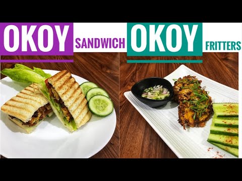 Okoy Recipe// Fritters & Sandwich // Okoy Sandwich// Vegetable Fritters ...