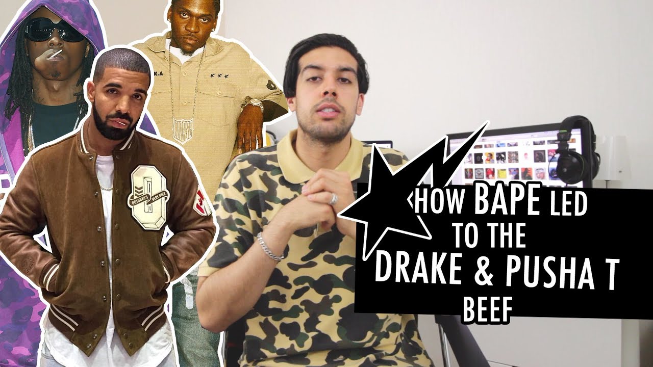 How BAPE Led to the Drake & Pusha T Beef | A History of the Drake ...