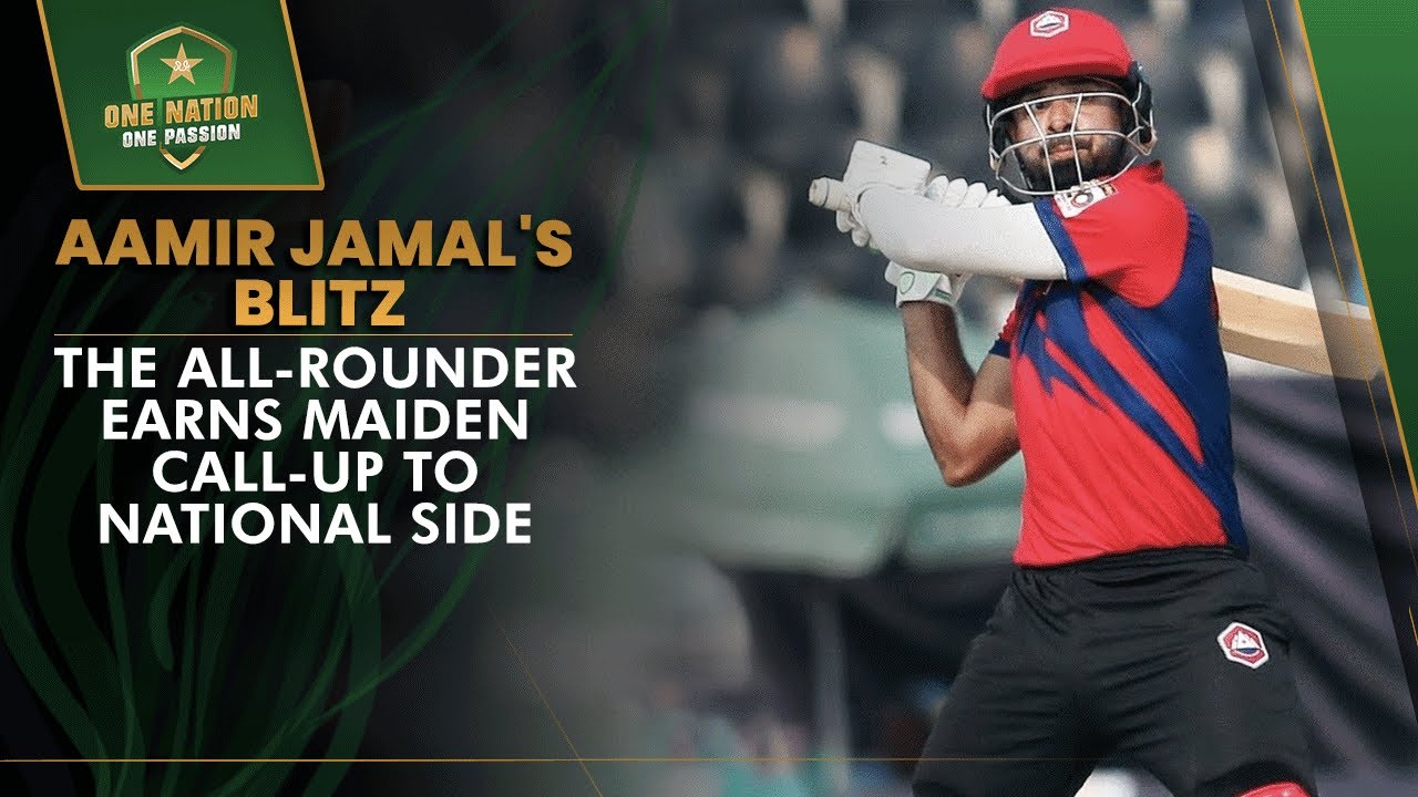 Aamir Jamal's Blitz | The All-rounder Earns Maiden Call-up To National ...