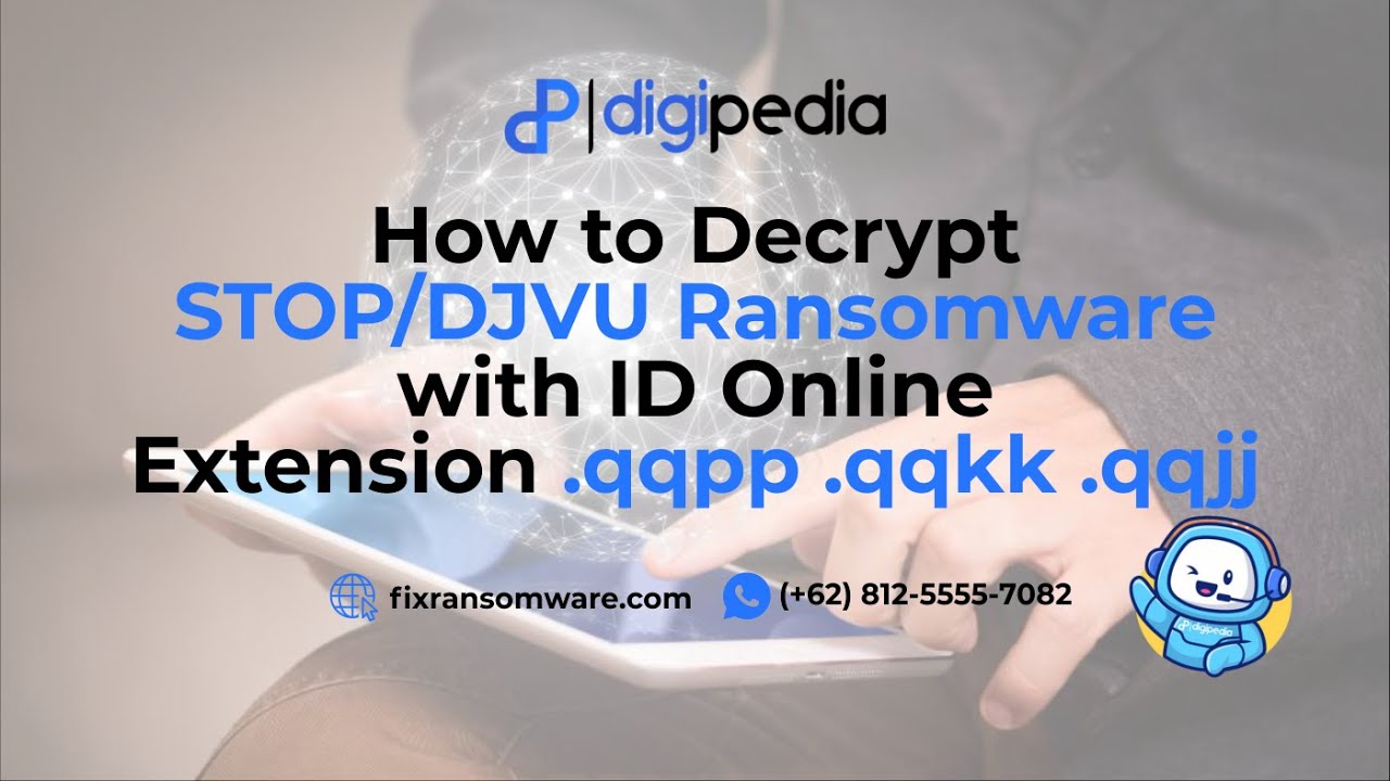How to Decrypt STOP/DJVU Ransomware with ID Online Extension .qqpp ...