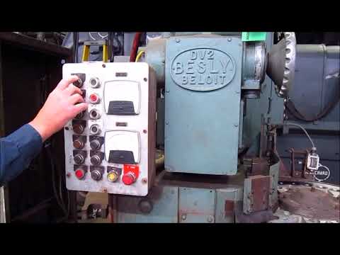 9743 Besly Model DV2 Double Vertical Spindle Disc Grinder, www ...