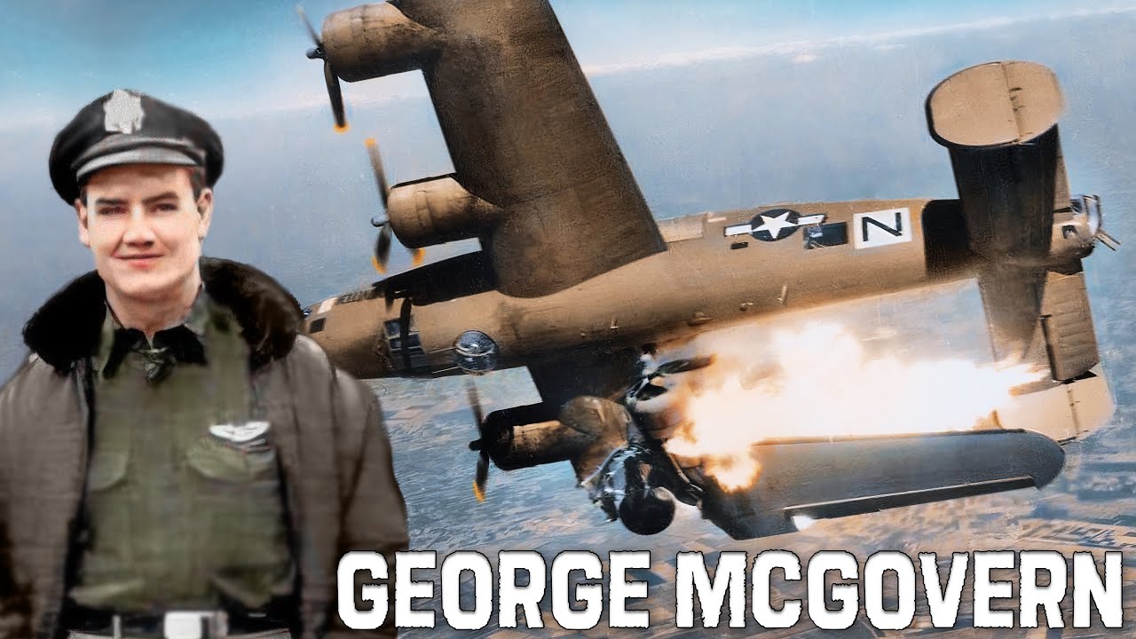 B-24 Liberator Pilot George McGovern | World War 2 History | Veterans ...