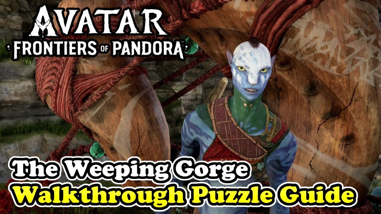 Avatar The Weeping Gorge Quest Walkthrough Puzzle Guide - YouTube