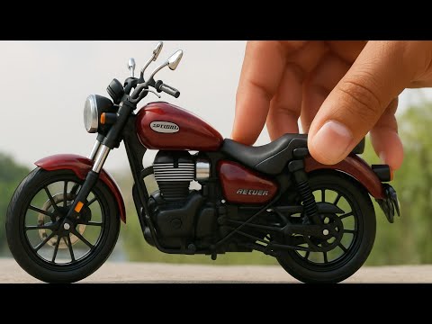 royal enfield meteor scale model Royal Enfield Mini bike unboxing ...