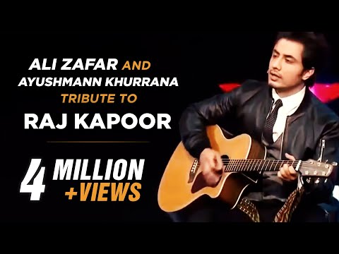 Ali Zafar and Ayushmann Khurrana tribute to Raj Kapoor