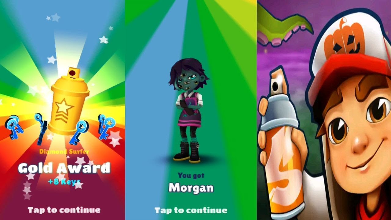 SUBWAY SURFERS CAMBRIDGE : UNLOCKING MORGAN - YouTube