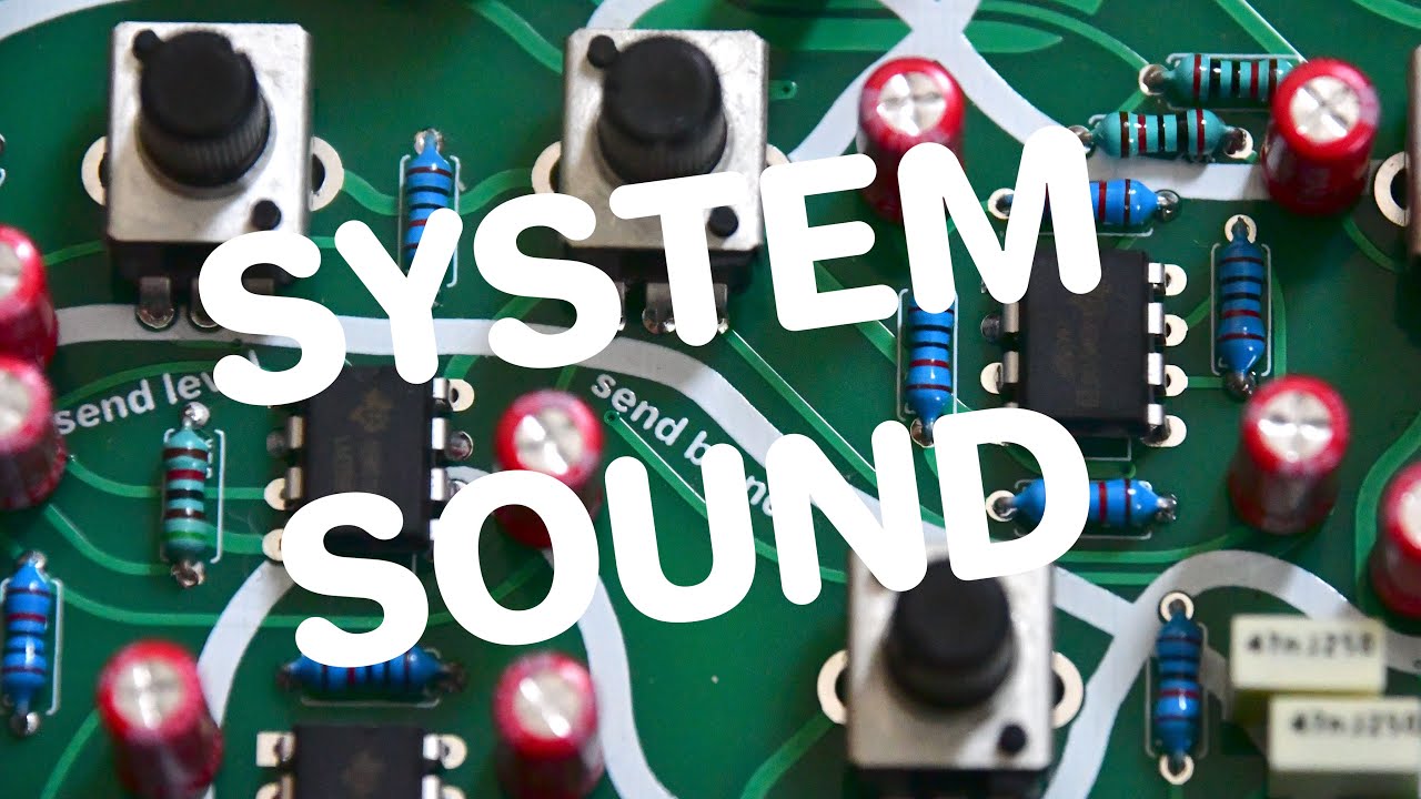 System Sound. A feedback device for noise/drone/experimental/normal ...