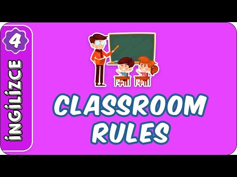 Classroom Rules | 4. Sınıf İngilizce evokul Kampı