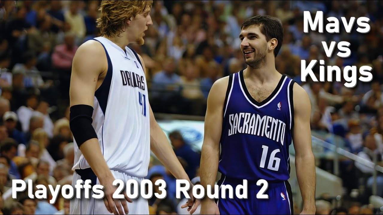 NBA Playoffs 2003 Round 2 - Dallas vs Sacramento - YouTube
