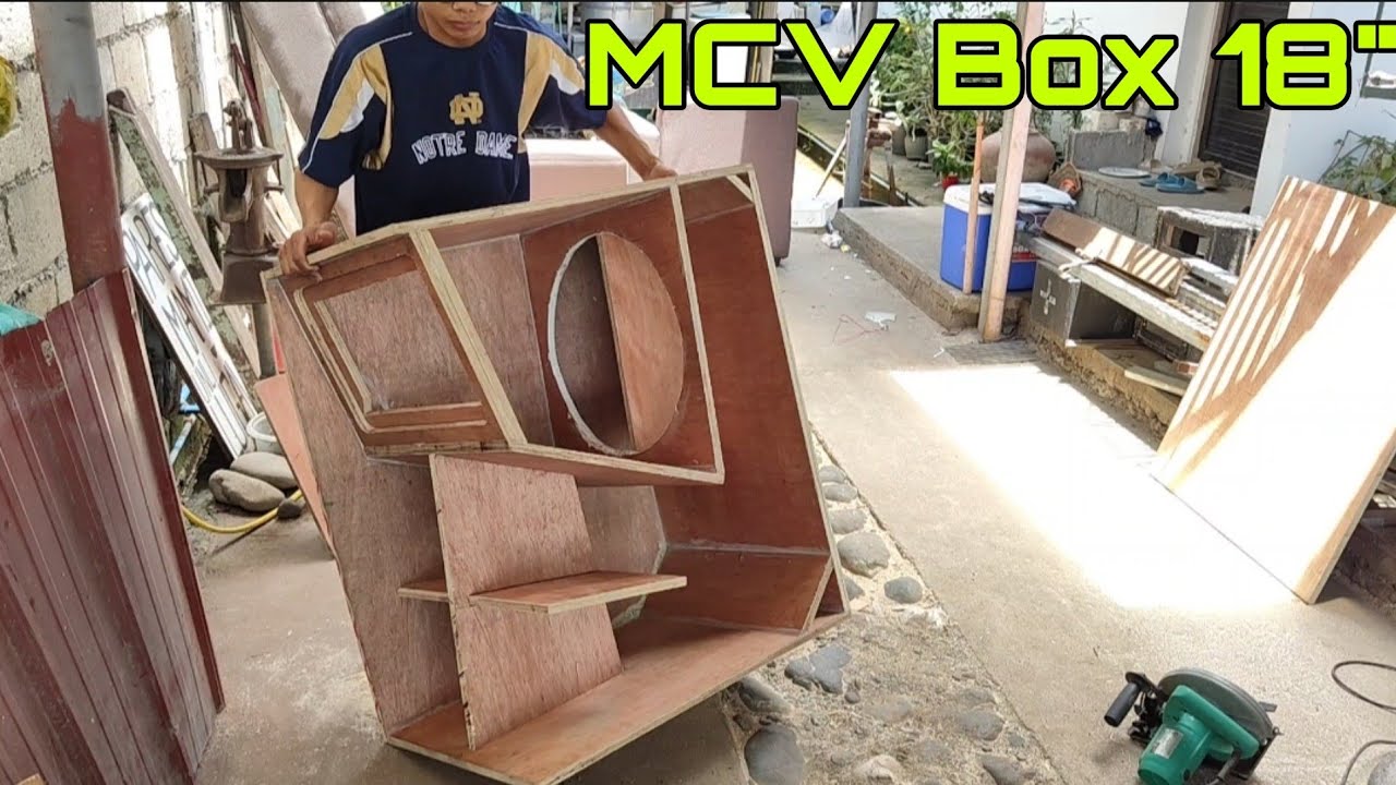 Pano gumawa ng MCV BOX 18 inches/ full tutorial - YouTube