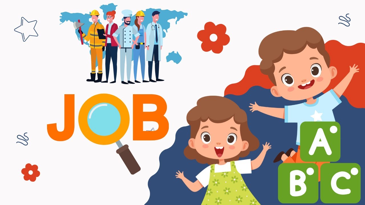 Learning About ABC Jobs from A-L| Types of Jobs Names and Sounds ...
