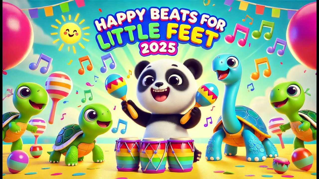 Happy Beats for Little Feet 2025 | Nursery Rhymes - YouTube