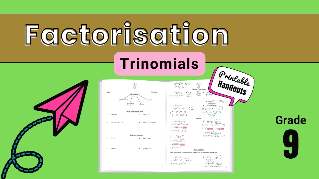 Grade 9 Factorisation | Practice (Part 3) - YouTube